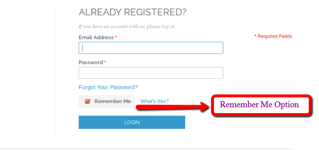 How To Enable Remember Me Option In Magento Expertwebadvisor